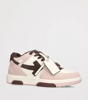 Off-White Leather Out Of Office Sneakers