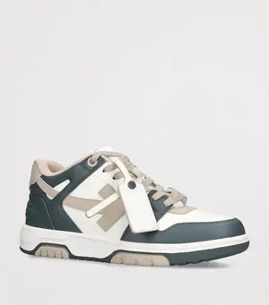 Off-White Leather Out Of Office Sneakers