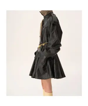 Chloé Double-breasted Short Riding Coat