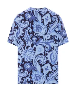 Etro Paisley Printed Crewneck T-shirt