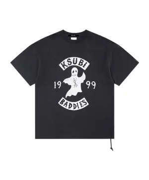 Ksubi Baddies Ekcess Ss Tee Faded - Black