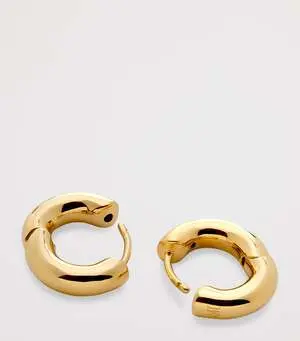 Monica Vinader Vermeil Huggie Hoop Earrings