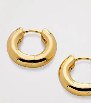 Monica Vinader Vermeil Huggie Hoop Earrings