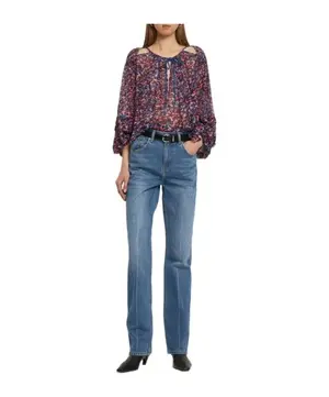 Isabel Marant Étoile Felipa Printed Viscose Top - Multicolor