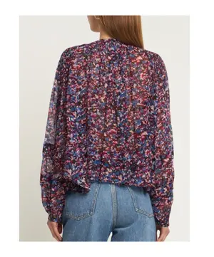 Isabel Marant Étoile Felipa Printed Viscose Top - Multicolor