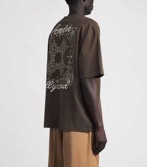 Amiri Cotton Quad Bandana T-shirt