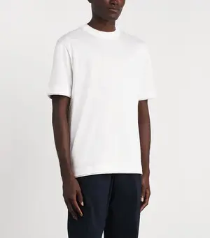 Eleventy Giza Cotton Layered T-shirt