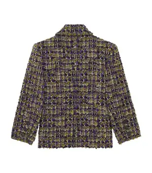 Saint Laurent Tweed Single-breasted Blazer