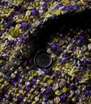 Saint Laurent Tweed Single-breasted Blazer