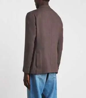 Eleventy Silk-cashmere Unstructured Blazer