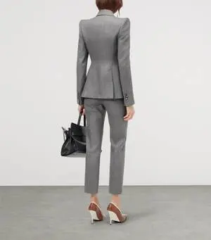 Alexander McQueen Wool Single-breasted Blazer