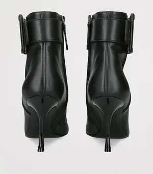 ROGER VIVIER Leather Ankle Boots