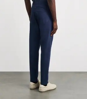 Eleventy Stretch-cotton Slim Jeans