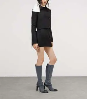 Alexander McQueen Wool-blend Tweed Mini Skirt