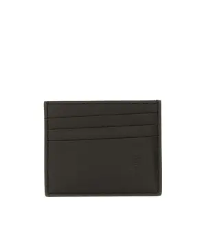Brunello Cucinelli Logo Embossed Card Holder