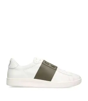 Valentino Garavani Leather Open Royco Sneakers