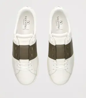 Valentino Garavani Leather Open Royco Sneakers