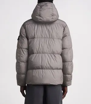 Stone Island Crinkle Reps Ny Puffer Jacket - Grey