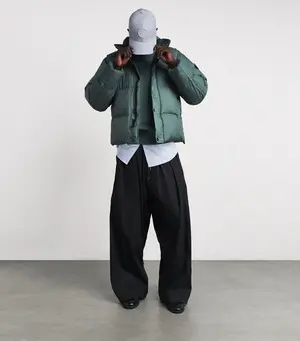 Stone Island Garment-dyed Down Jacket