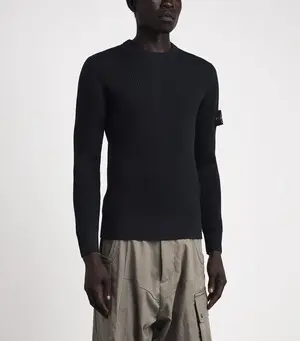 Stone Island Wool Compass Sweater