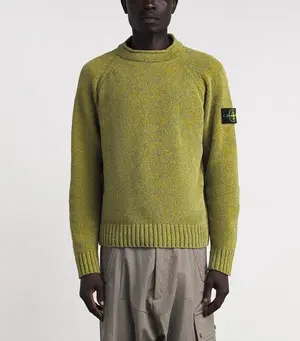 Stone Island Cotton Mélange Sweater