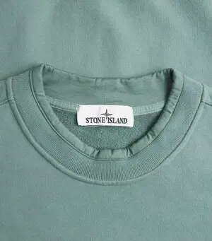 Stone Island Cotton Rib-knit Compass Sweatshirt