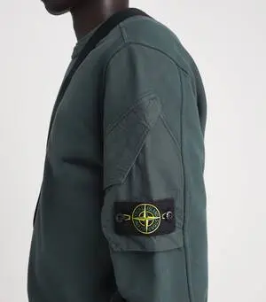 Stone Island Cotton Compass Pocket Sweatshirt