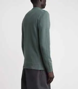 Stone Island Virgin Wool-blend Compass Sweater