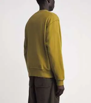 Stone Island Cotton Rib-knit Compass Sweatshirt