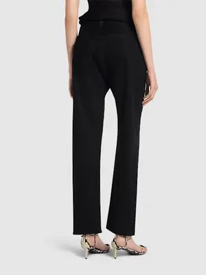 Khaite Callum Denim Straight Jeans