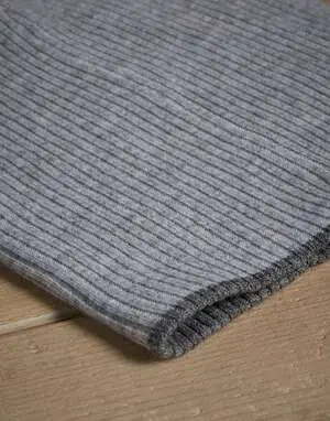 Brunello Cucinelli Contrast-trimmed Knitted Beanie