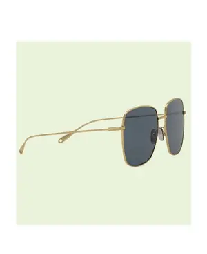 Gucci Square Frame Sunglasses With Disco Charm Detailing