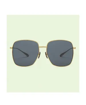 Gucci Square Frame Sunglasses With Disco Charm Detailing