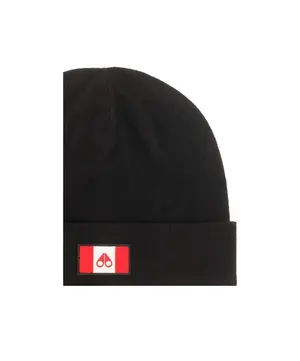 Moose Knuckles Logo Patch Woolen Cap