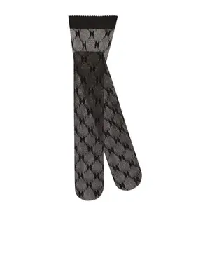 Gucci Double G Logo Semi-sheer Tights