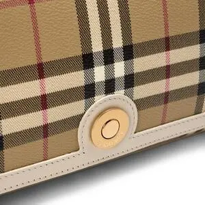 Burberry Top Handle Note Bag - Vntge Chck/soap