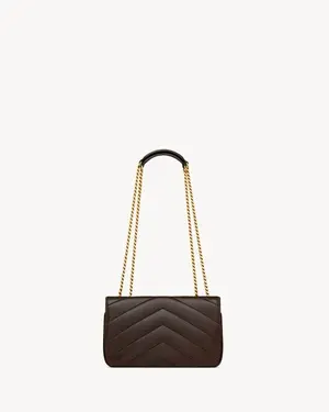 Saint Laurent Loulou Small In Matelassé Lambskin