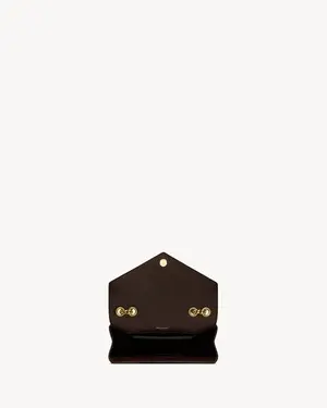 Saint Laurent Loulou Small In Matelassé Lambskin