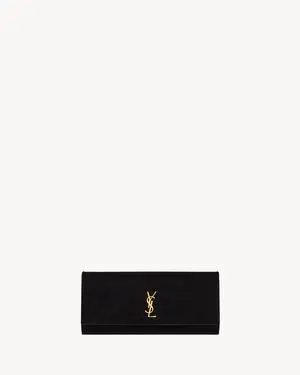 Saint Laurent Kate Clutch In Velvet
