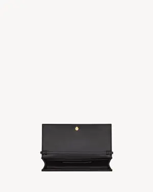 Saint Laurent Kate Clutch In Velvet