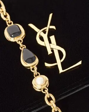 Saint Laurent Kate Clutch In Velvet