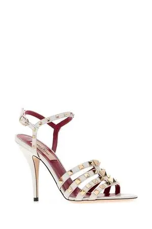 Valentino Garavani Leather Rockstud Sandals