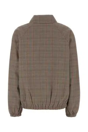Miu Miu Check Wool Jacket - Multicolor