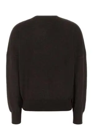Isabel Marant Étoile Chocolate Cotton Blend Oversize Marisans Sweater