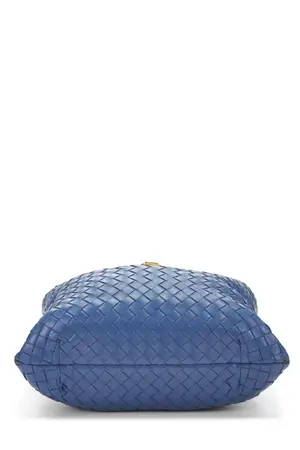 Bottega Veneta Intrecciato Capri Tote - Blue