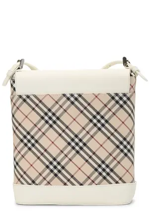 Burberry Jacquard Check Flap Cross Body