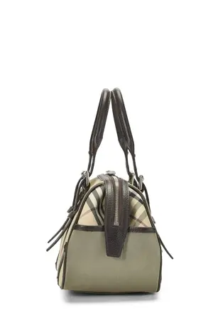 Burberry Check Bowler Handbag