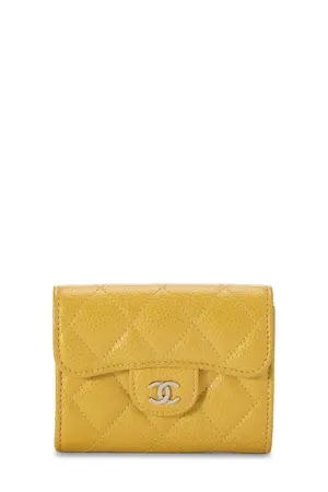 Chanel Caviar Classic Flap Card Holder