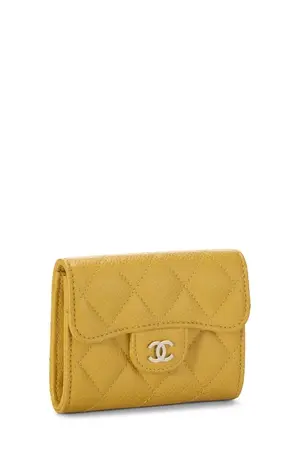 Chanel Caviar Classic Flap Card Holder