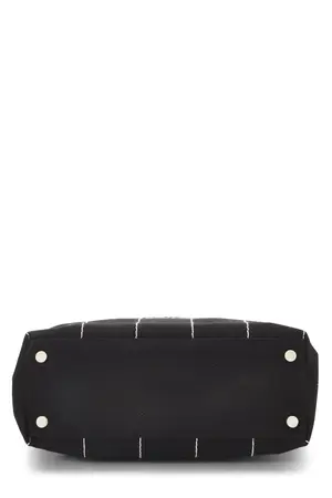 Chanel Canvas Chocolate Bar Tote